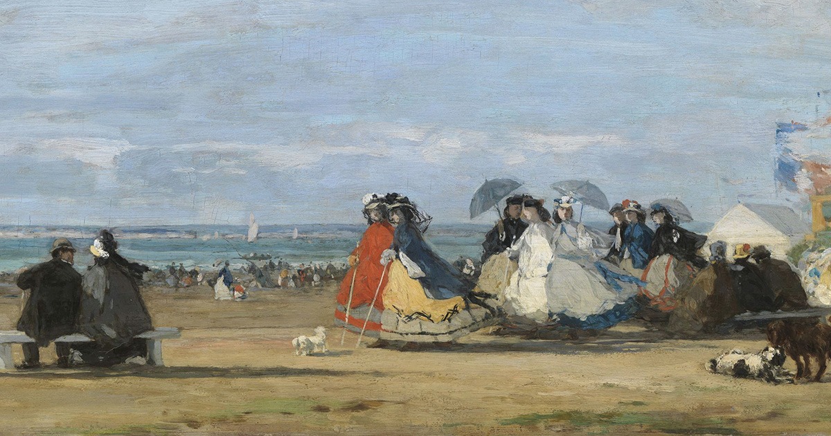 Eugène Boudin, una enorme influencia para Monet. - 3 minutos de arte