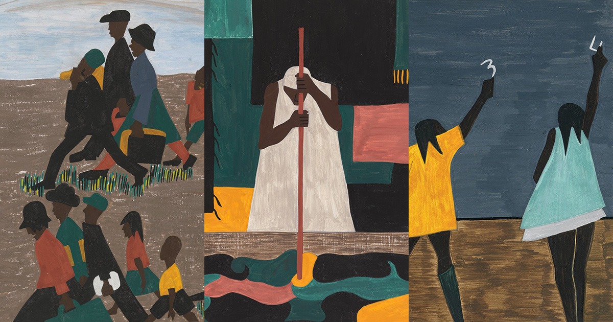 Jacob Lawrence y la serie Migración. - 3 minutos de arte