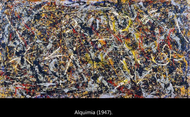 Pollock y la técnica del dripping. - 3 minutos de arte
