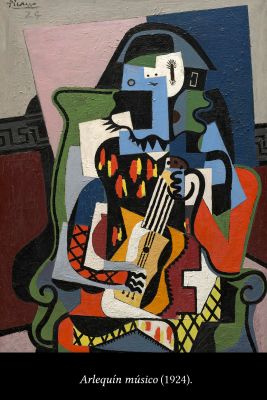 Los arlequines de Picasso. - 3 minutos de arte